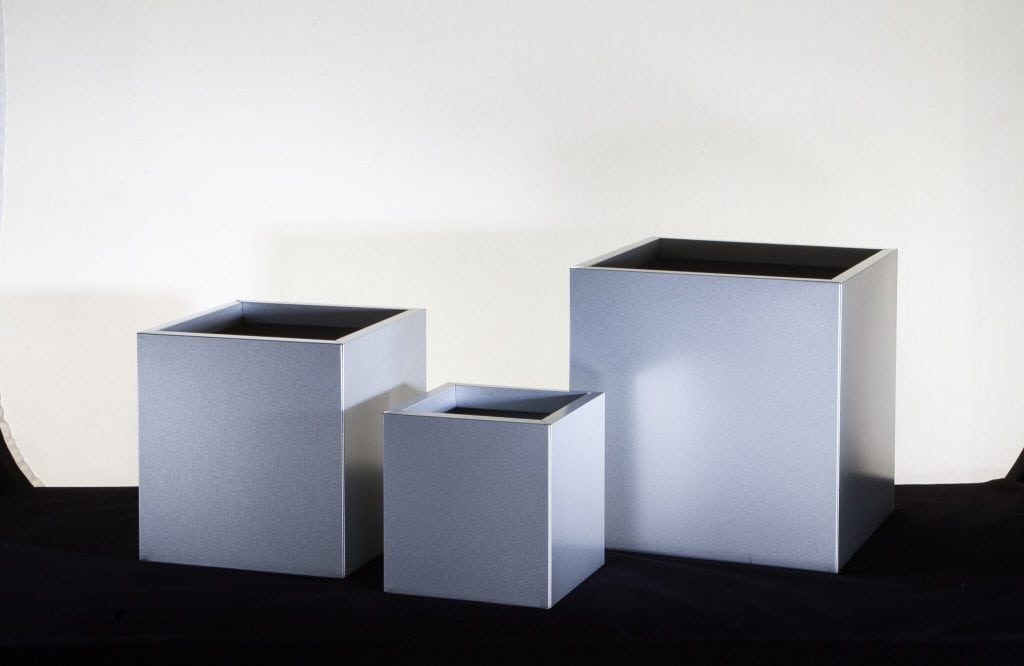 Cube Brushed Stainless Steel - UK Made - Precious Design